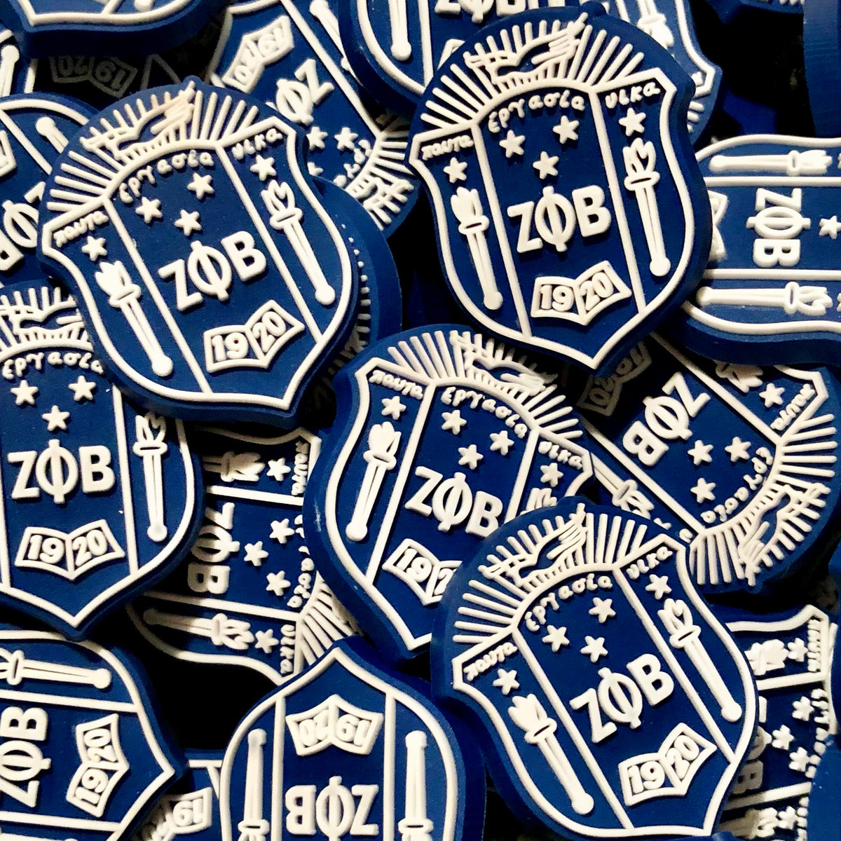 ZPhiB Shield Shoe Charm – LoveMeGreekBitz.com